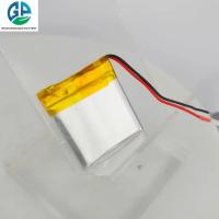 China 3.7V 270mAh KC IEC62133 Approved Lithium Polymer Battery Pack Rechargeable LiPo Battery for sale