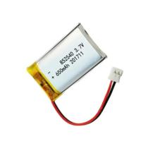 China 3.7V 650mAh 500times Rechargeable Lithium Polymer Battery LiPo Battery for Digital Products for sale