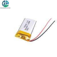 China 752035 500mAh 3.7V Li-Polymer Rechargeable Battery Pack for Audio Player for sale