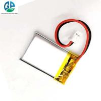 China 3.7V 500mAh Lithium Polymer Battery Pack with 500times Cycle Life Rechargeable Lipo Battery for sale