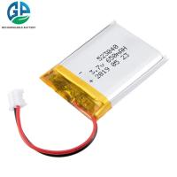 China 523040 Li Polymer Battery 3.7 V 650mah For Sweeping Robot for sale