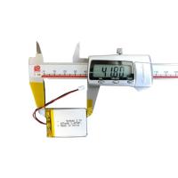 China 3.7V 650mAh 500times Rechargeable Li Polymer Battery for Sweeping Robot for sale