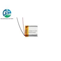China 80mah 3.7 Volt Lithium Polymer Battery 302020 for sale