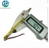China 3.7V 1200mAh 404060 Size High Capacity Rechargeable Lithium Polymer Li-Po Battery for sale