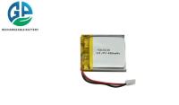 China 503030 3.7V 450mAh Lithium Polymer Battery Pack with 500times Cycle Life for Beauty Devices for sale