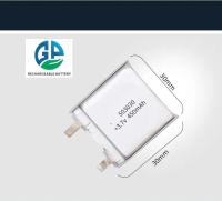 China 503030 3.7V 450mAh Lithium Polymer Battery Pack with 500times Cycle Life for Beauty Devices for sale