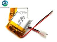 China 602020 Rechargeable Lithium Polymer Battery 3.7V 180mAh with 500 Times Cycle Life for sale
