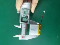 China 3.7V 800mAh 500times Rechargeable Li Polymer Battery for Digital Products for sale