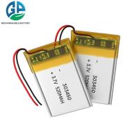 China KC Certified 3.7V 500mAh Lithium Polymer Battery Rechargeable LiPo Battery for Beauty Devices for sale