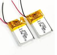 China KC Approved 401520 3.7V 100mAh Rechargeable Lithium Polymer Battery with PCB and JST PH2.0 Connector for sale