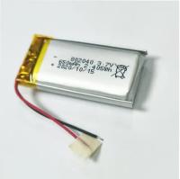 China KC IEC62133 Approved 3.7V 650mAh Rechargeable Li-Polymer Battery Pack for Beauty Devices for sale