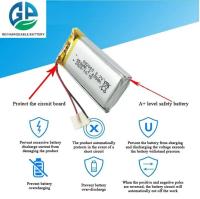 China KC IEC62133 Approved 3.7V 650mAh Rechargeable Li-Polymer Battery Pack for Beauty Devices for sale