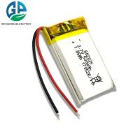 China KC Approved 500mAh 802035 Size Lithium Polymer Rechargeable Lipo Battery for Beauty Devices for sale
