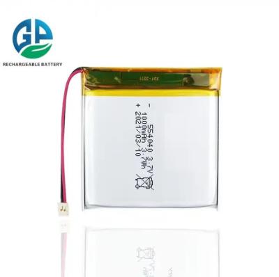 China KC CB IEC62133 approved  554040 3.7 V 1000mah Battery Instrument Rechargeable Battery for sale