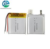 China KC CB IEC62133 Approved 503035 Model 500mAh Capacity Lithium Polymer Lipo Battery for sale