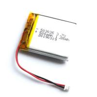 China KC CB IEC62133 Approved 503035 Model 500mAh Capacity Lithium Polymer Lipo Battery for sale