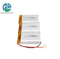 China KC IEC62133 Approved 753048 3.7V 1100mAh Lipo Battery Pack Li-Polymer Rechargeable Battery for sale