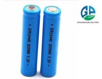 China 3.7V 650mAh LFP Battery with 2000 Cycle Life - 14430 Rechargeable LiFePO4 Battery KC CB IEC Approved for sale