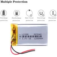 China 3.7V 1200mAh KC Approved Lithium Polymer Battery Rechargeable Li-Polymer Lipo Battery for sale