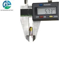 China KC Approved 581013 50mAh Li Polymer Battery Pack - Rechargeable Lipo Battery for sale
