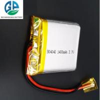 China UN38.3 Certified 1400mAh LiPo Battery Pack KC CB IEC62133 Approved Rechargeable Lithium Polymer Battery for sale