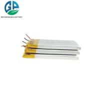 China KC Approved 3.7V 600mAh Rechargeable Lithium Polymer Battery with PCB for sale