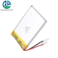 China KC Approved 3.7V 600mAh Rechargeable Lithium Polymer Battery with PCB for sale