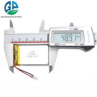 China KC Approved 3.7V 600mAh Rechargeable Lithium Polymer Battery with PCB for sale
