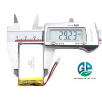 China KC Approved 3.7V 600mAh Rechargeable Lithium Polymer Battery with PCB for sale