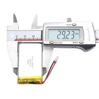 China KC Approved 3.7V 600mAh Rechargeable Lithium Polymer Battery with PCB for sale