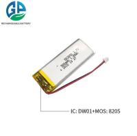 China KC Approved 3.7V 500mAh Lithium Polymer Battery Rechargeable Li-Polymer Battery Pack for sale