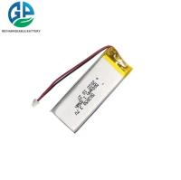 China KC Approved 3.7V 500mAh Lithium Polymer Battery Rechargeable Li-Polymer Battery Pack for sale
