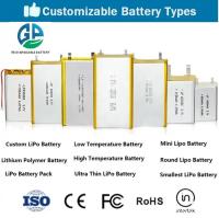 China KC Approved 3.7V 500mAh Lithium Polymer Battery Rechargeable Li-Polymer Battery Pack for sale