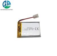 China KC Certified 800mAh 653040 Lithium Polymer Battery LiPo Battery with 500 Cycle Life for sale