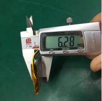 China KC Certified 800mAh 653040 Lithium Polymer Battery LiPo Battery with 500 Cycle Life for sale