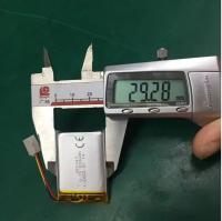 China KC Certified 800mAh 653040 Lithium Polymer Battery LiPo Battery with 500 Cycle Life for sale