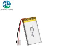 China KC Approved 3.7V 850mAh Lithium Polymer Battery Rechargeable LiPo Battery for Beauty Devices for sale