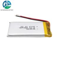 China KC Approved 3.7V 850mAh Lithium Polymer Battery Rechargeable LiPo Battery for Beauty Devices for sale
