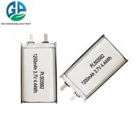 China 503562 3.7V 1200mAh Lithium Polymer Battery Pack KC CB IEC62133 Approved Rechargeable Lipo Battery for sale