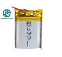 China 3.7V 450mAh Lipo Battery Pack 502535 Rechargeable Lithium Ion Polymer Battery for Wireless Devices for sale