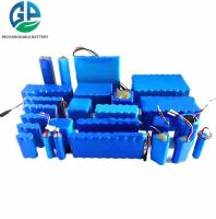 China Customized 18650 Lithium Rechargeable Battery Pack 11.1V 2500mAh with 500 Times Cycle Life for Medical Equipment and POS Terminals for sale