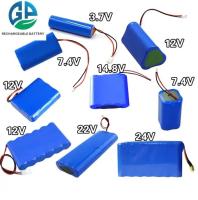 China Customized 18650 Lithium Rechargeable Battery Pack 11.1V 2500mAh with 500 Times Cycle Life for Medical Equipment and POS Terminals for sale