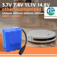 China Customized 18650 Lithium Rechargeable Battery Pack 11.1V 2500mAh with 500 Times Cycle Life for Medical Equipment and POS Terminals for sale