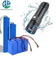 China Customized 18650 Lithium Rechargeable Battery Pack 11.1V 2500mAh with 500 Times Cycle Life for Medical Equipment and POS Terminals for sale