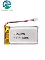 China KC Approved 3.7V 150mAh 401730 Lithium Polymer Battery with PCB Wires for sale