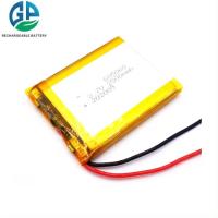 China KC Rechargeable 3.7V 2500mAh Lithium Polymer Battery Lipo Battery Pack 605060 IEC62133 Approved for sale