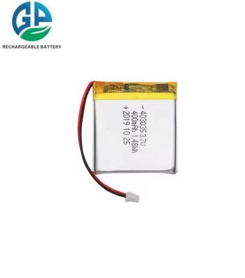 China KC Approved 3.7V 400mAh Lithium Polymer Battery Pack for Smart Devices for sale