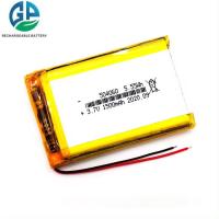 China 504060 3.7V 1500mAh Lipo Battery Pack KC IEC62133 Approved Lithium Polymer Rechargeable Battery for sale