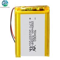 China 504060 3.7v 1500mah Lipo Lithium Polymer Battery For Digital Products CE ROHS KC Approved for sale