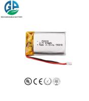 China 3.7V 400mAh KC Approved Lithium Polymer Battery Pack for Beauty Devices for sale